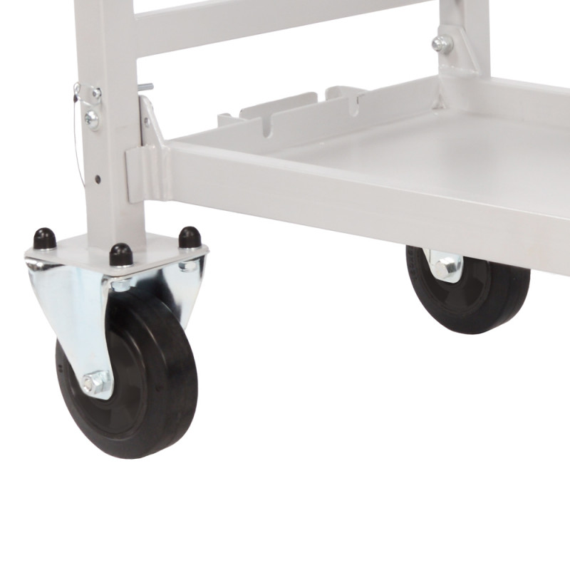 B-G Racing - Wheel and Tyre Trolley Standard Wheel Set With Carriers